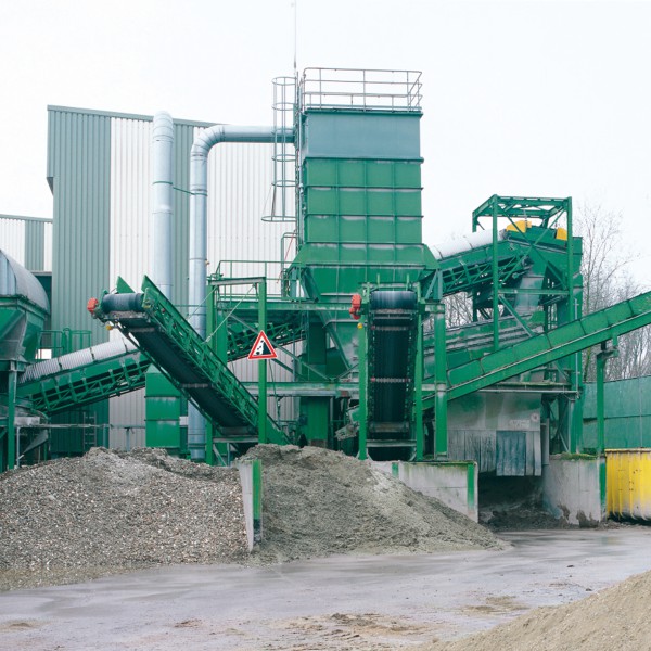 Sorting System for Mixed Construction Site Waste